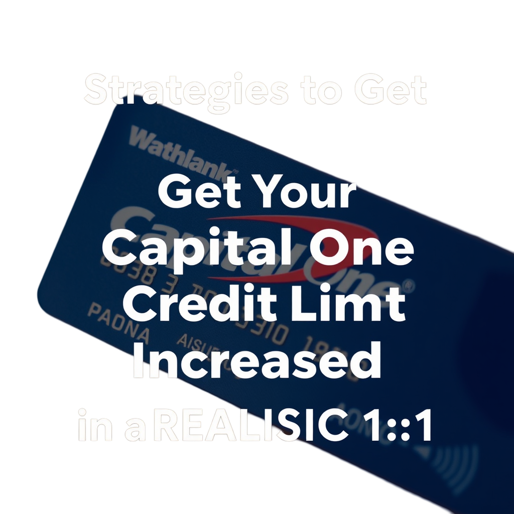 8 Strategies to Get Your Capital One Credit Limit Increased